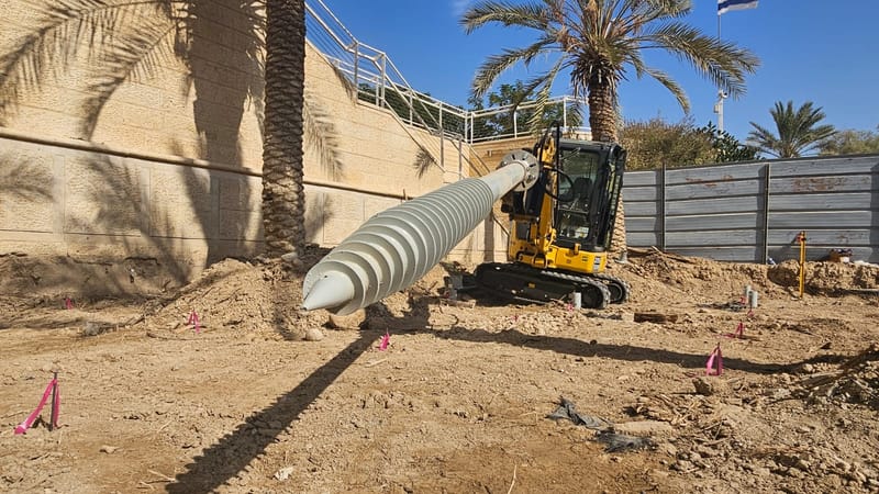 ברגי קרקע לקרקע מסוג: רגילה / מעורבת - ROCKBASE FOUNDATION