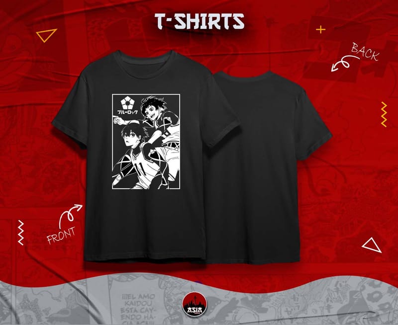 Nagi & Isagi T-Shirt - Asia Store