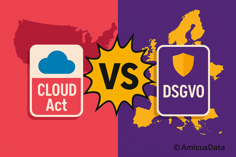 CLOUD Act vs. DSGVO – Datenschutz-Konflikt zwischen USA und EU