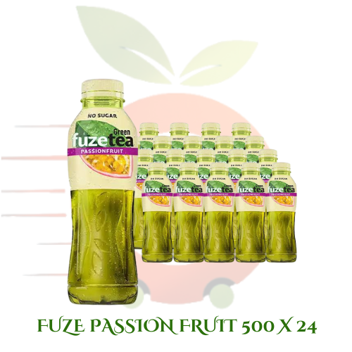 FUZE PASSION FRUIT 500 X 24 - GREENSHINE SG FRESH