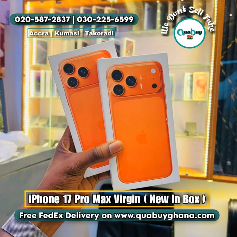 IPHONE 17PRO MAX - QuaBuy Ghana