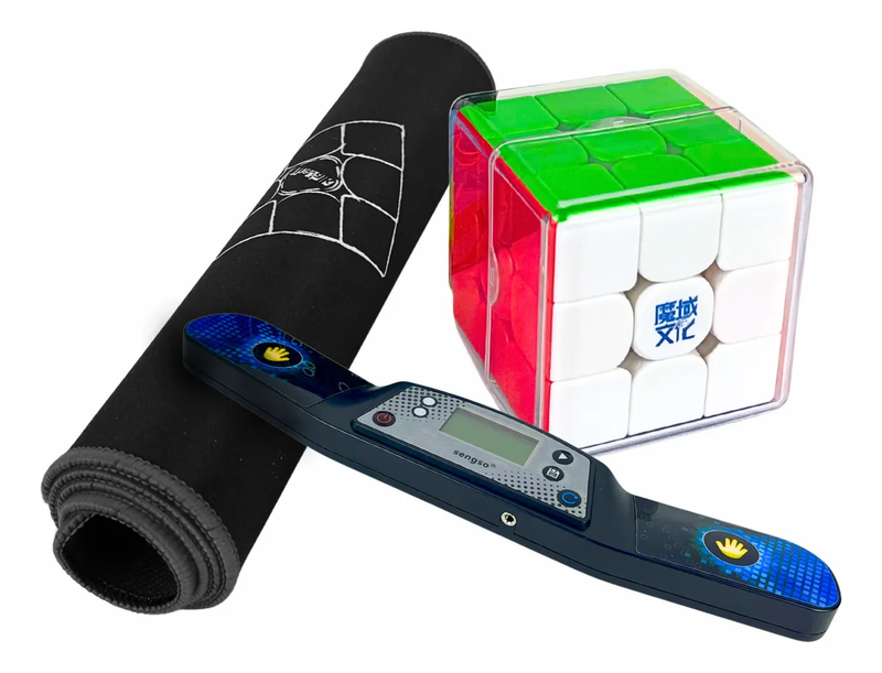 Kit De Competición 3x3 Speedcubing Pro - Cubo + Pad + Timer. - UCHI ...