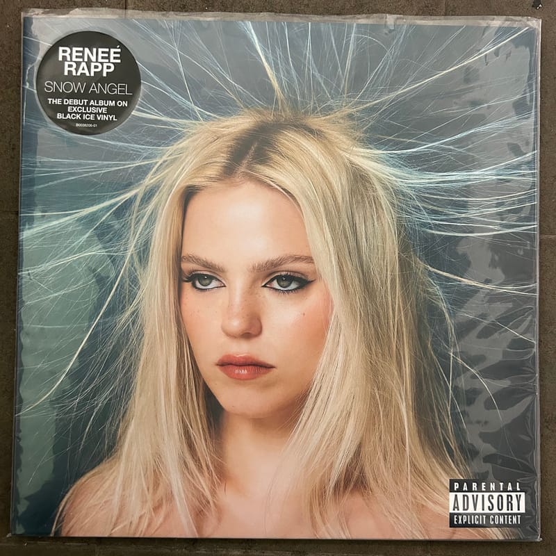 RENEÉ RAPP - SNOW ANGEL (TRANSLUCENT BLACK ICE LP) - התקליטים שלי