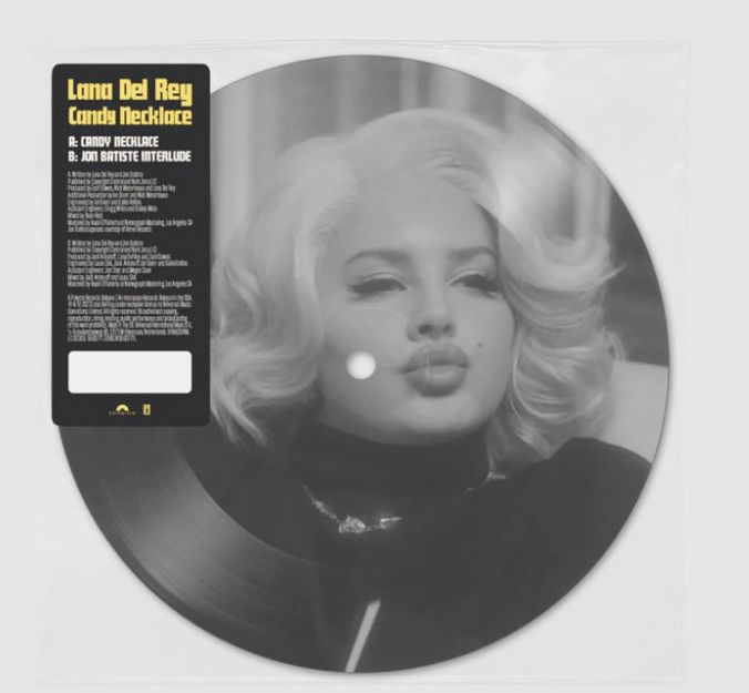Lana Del Rey - Candy Necklace (Limited Picture Disc) 7" Single ...