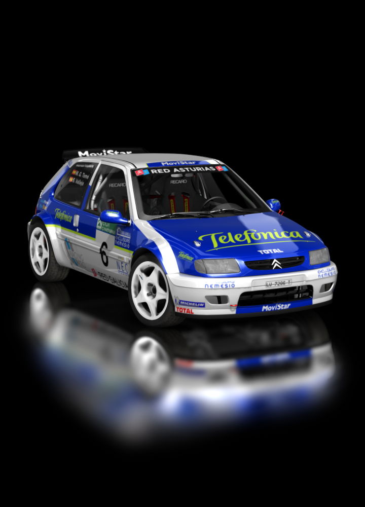 Citroën Saxo VTS Kit-Car - Assetto Corsa Rally Mods