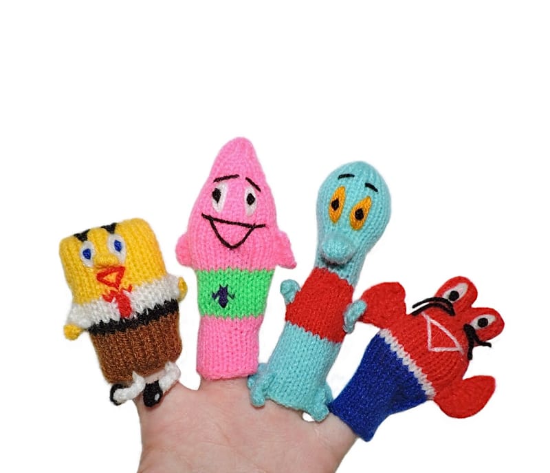 SpongeBob SquarePants Finger Puppets - Tumi Collections