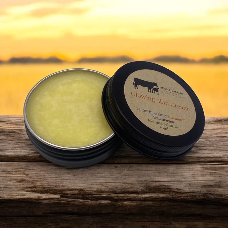Intensive Tallow Moisturizer made from Organic grass-fed beef tallow
