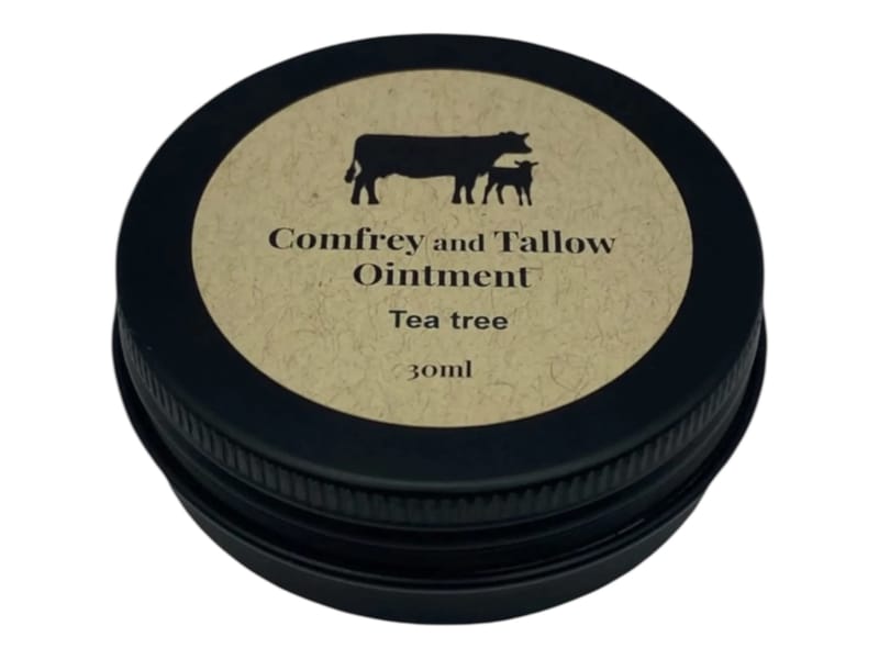 Tallow And Comfrey Ointment 30ml GRASS FED and FINISHED
