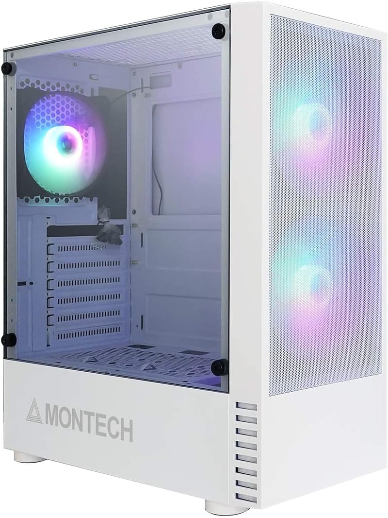 Case Montech X2 Mesh White - BOS-TECH