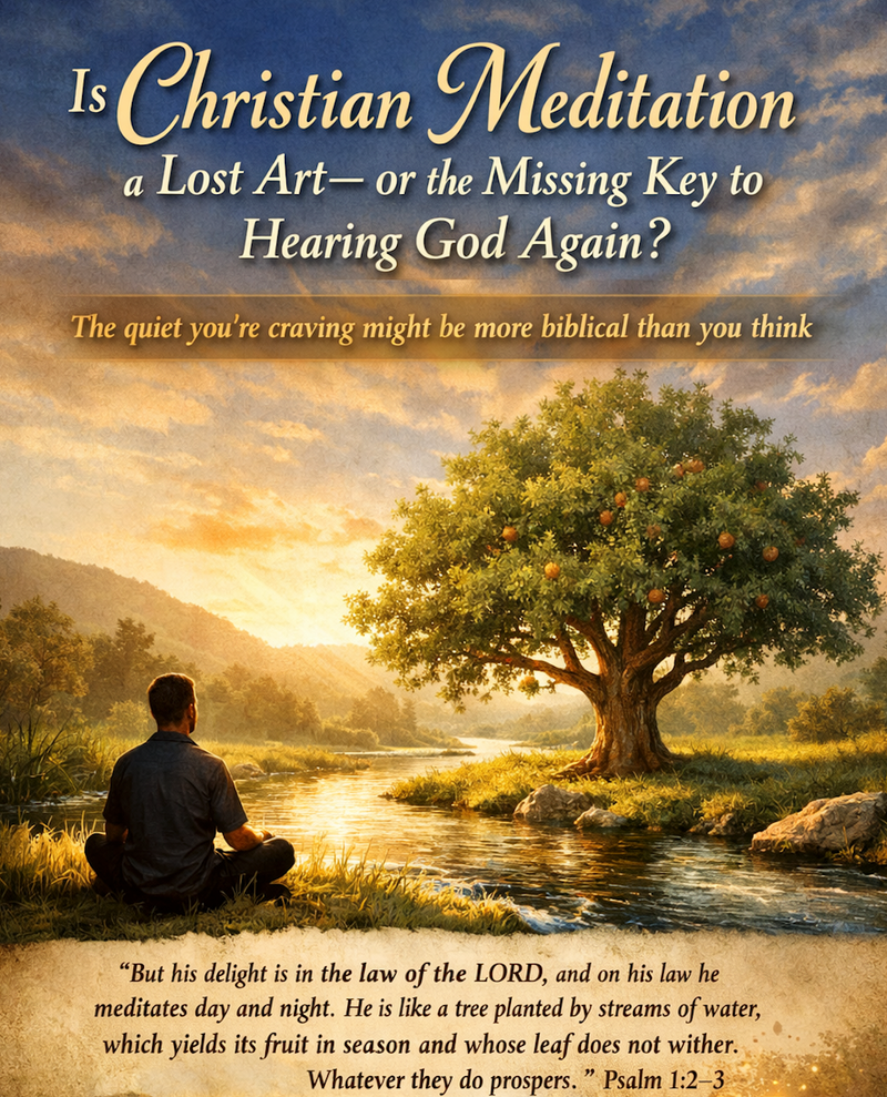 Is Christian Meditation a Lost Art—or the Missing Key to Hearing God ...