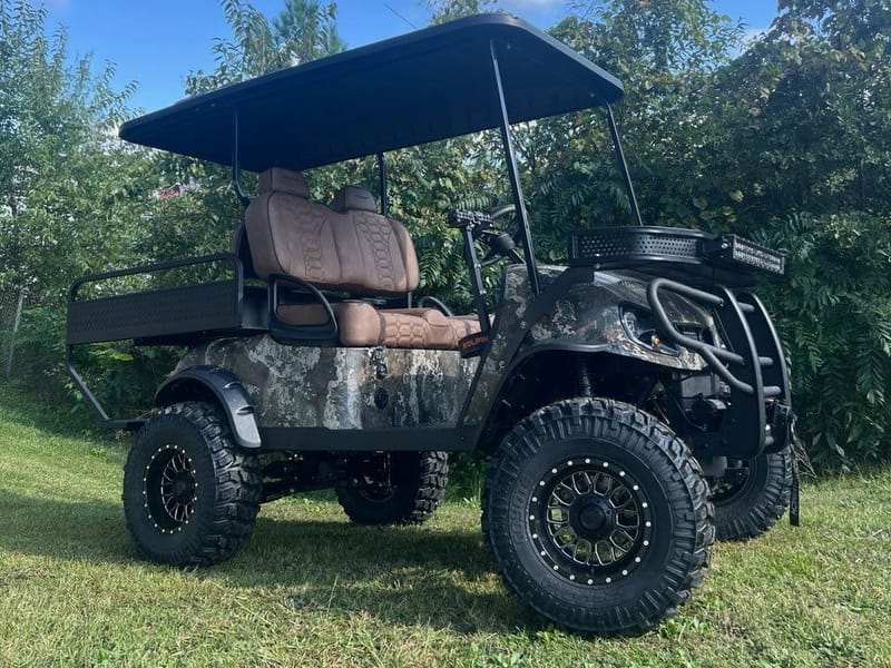 4x4 Electric Hunting Golf Cart vs. Side-by-Side: Which is Right for You ...