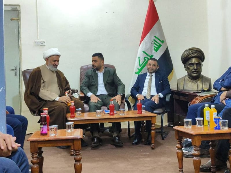 مسؤول تنظيمات الشمال الأستاذ وائل الأسدي يزور دائرة الخالص - الموقع ...