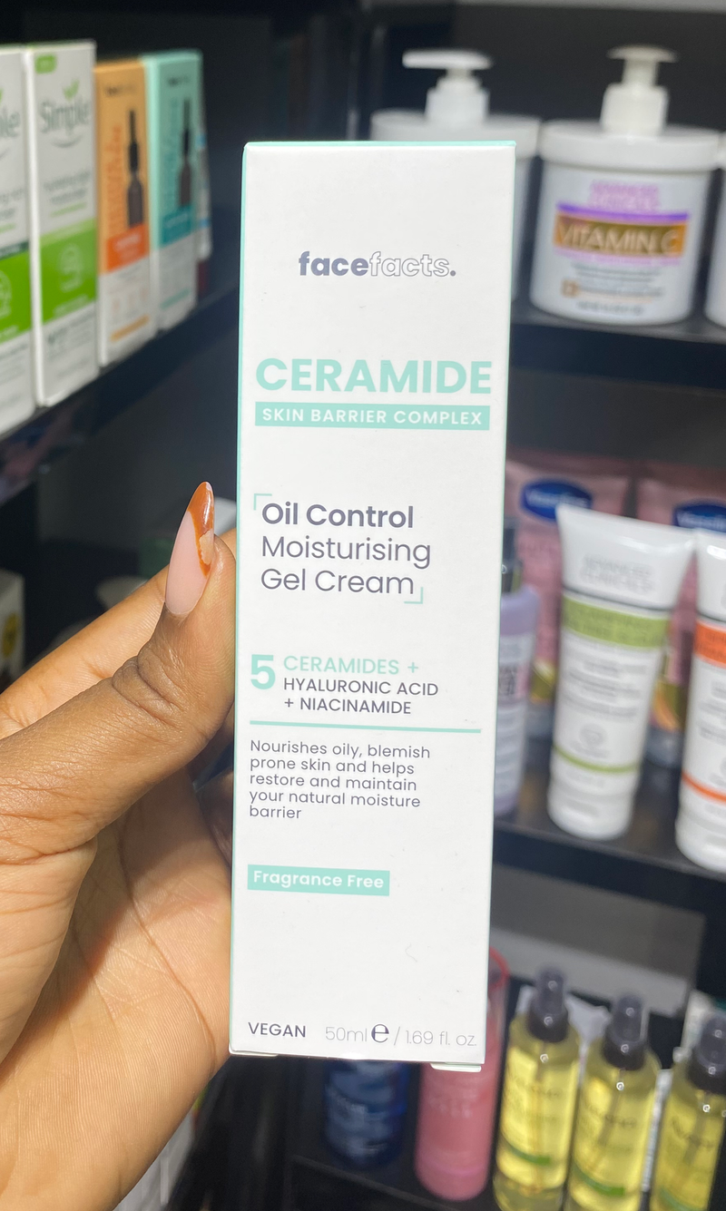 Face Facts Ceramide Oil Control Moisturizing Gel Cream - Blackhills ...