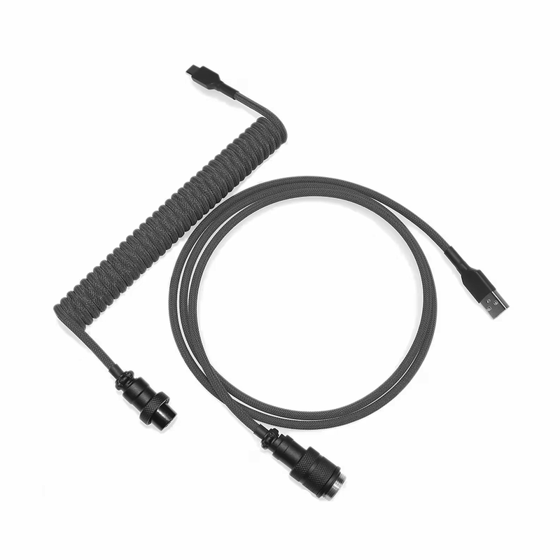 GRAPHITE GRAY COILED CABLES - CLOWN