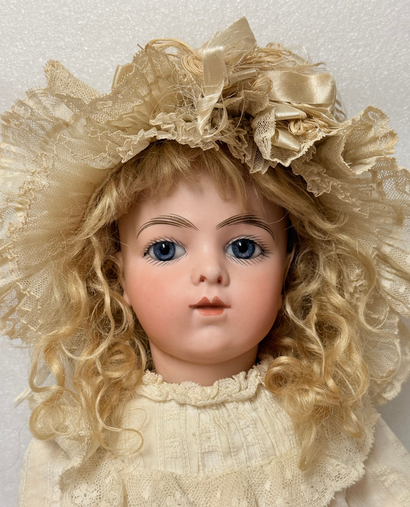 Pretty Antique Bru Jne Doll 19-1/2” size 9 - Hearts Will Play