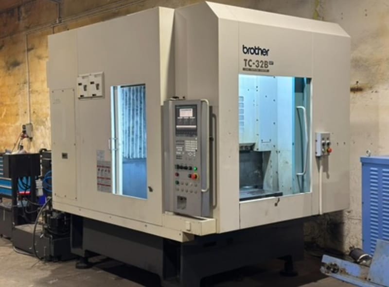 BROTHER TC32B QT CNC VERT MACH CENTER.