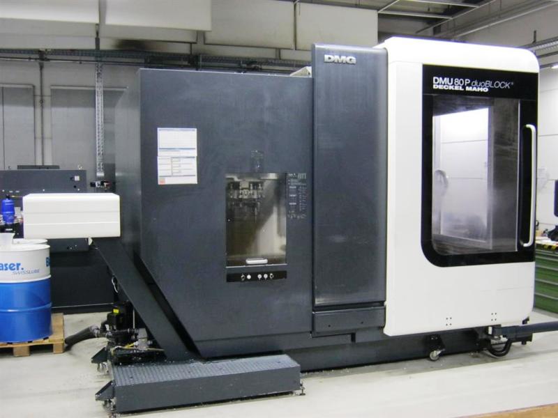 5 AXIS CNC DMU 80 P DUO BLOCK