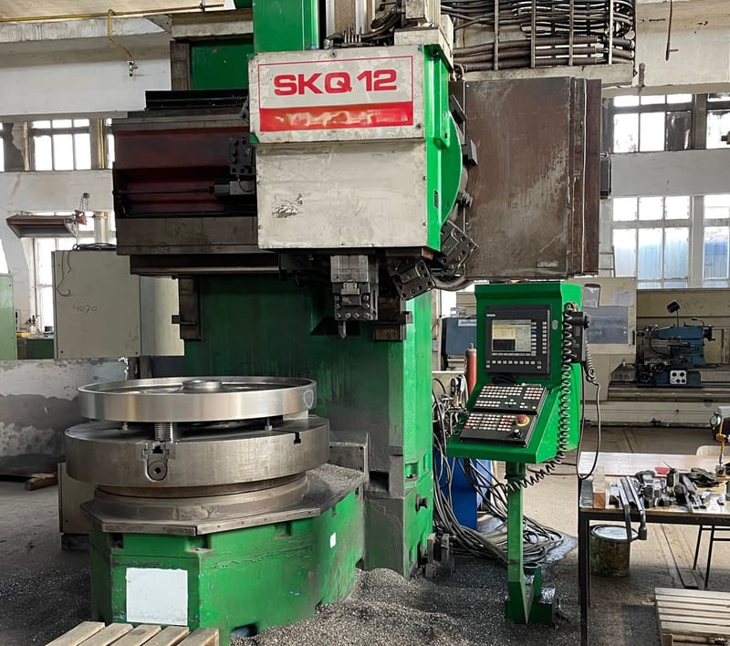 TOS SKQ 12 CNC , C AXES , YEAR 2000