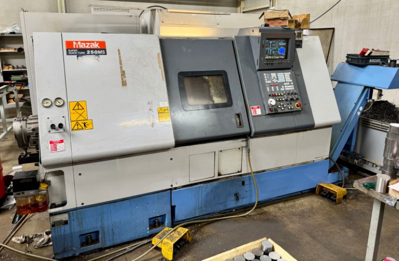 MAZAK CNC SQT 250 MSTurning Centre C-axis, live tools&sub-spindle