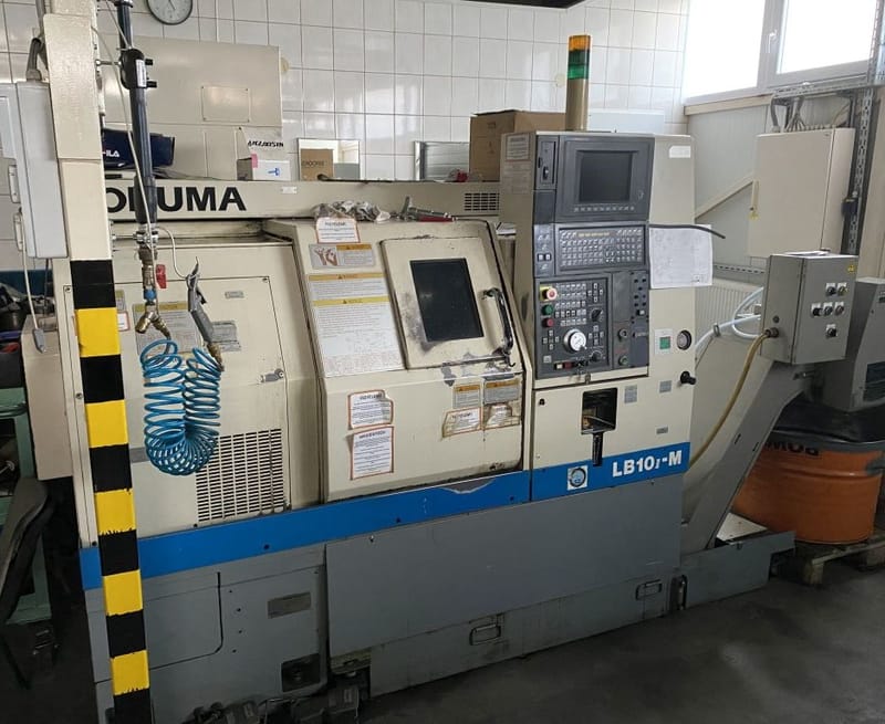 OKUMA LB 10 M cnc Japan lathe