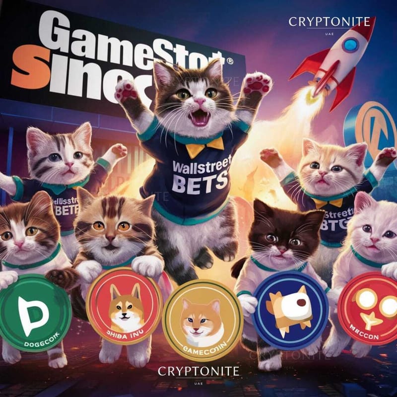 GameStop Stock and Kitty Coin Rally on 'Roaring Kitty' Buzz