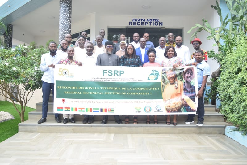 REGIONAL TECHNICAL MEETING IN ACCRA ON COMPONENT ONE OF FSRP - FSRP-SL