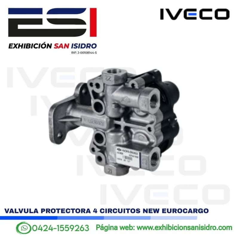 VALVULA PROTECTORA 4 CIRCUITOS SECADOR NEW EUROCARGO