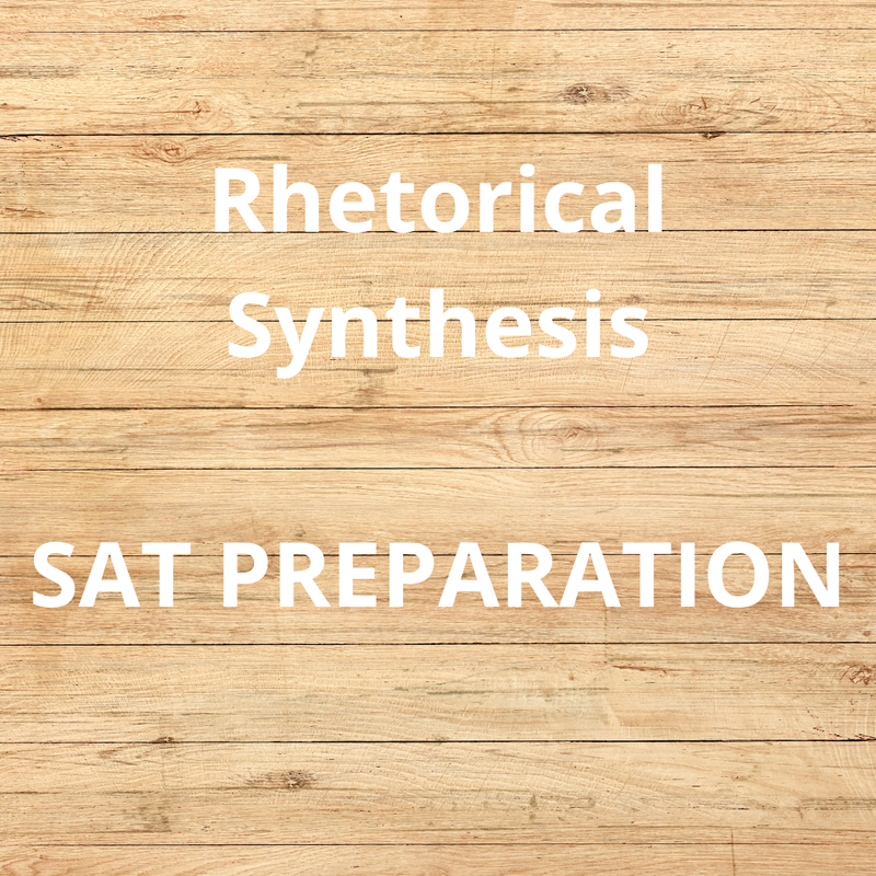 שאלות Rhetorical Synthesis למבחן ה-SAT