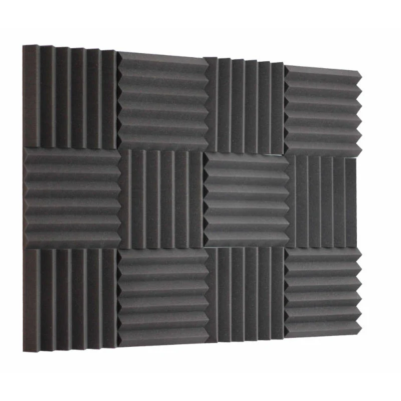 Blue Self-Adhesive Acoustic Foam Panel – 1 Piece (30×30×5 cm) Sound Ab