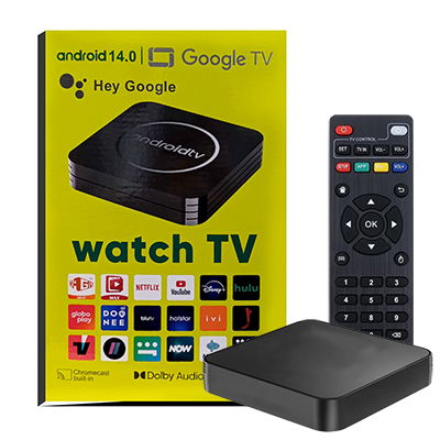 Android 14 Q11 Smart TV Box | 8K Ultra HD | 4GB + 64GB | Google Assist