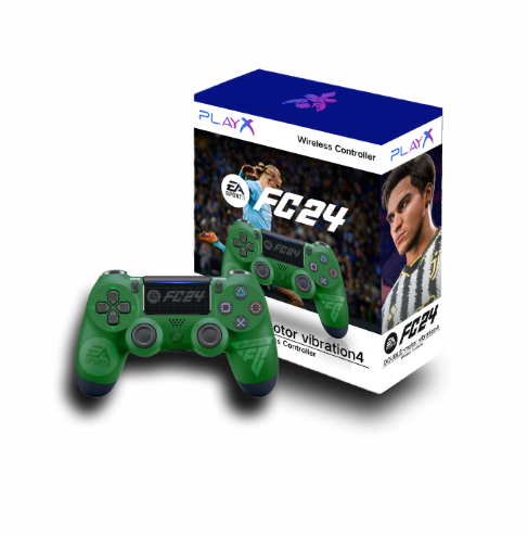 Play X FC25 Edition Wireless PS4 Controller | Dual Shock Gamepad for S