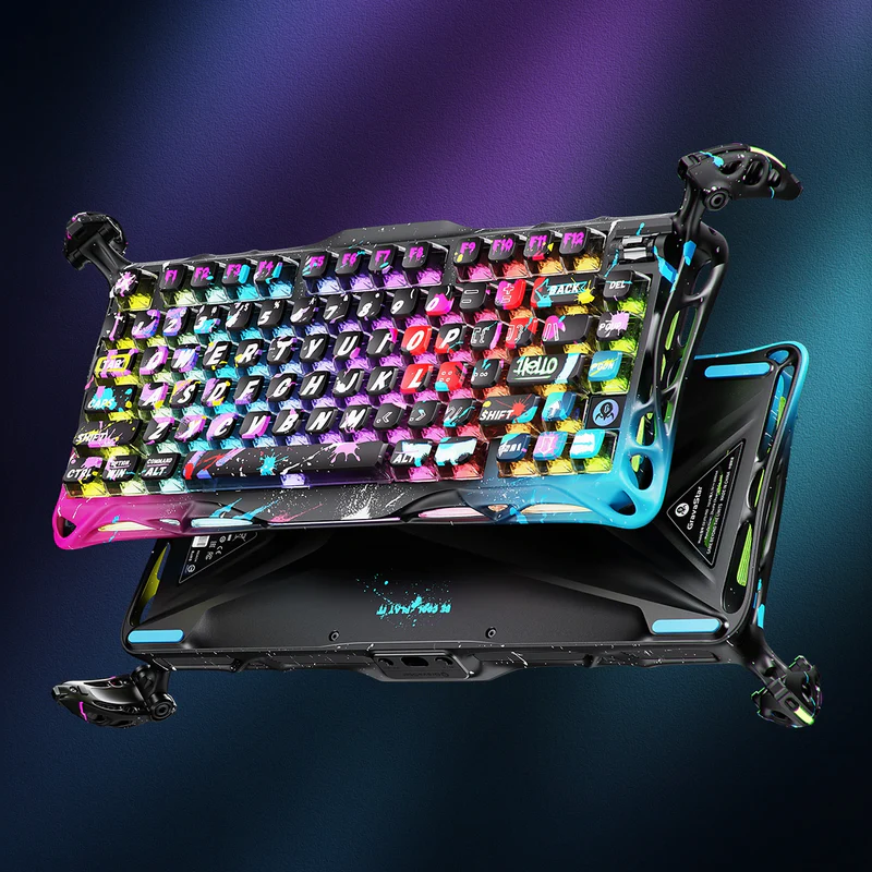 GravaStar Mercury V75 Pro HE RGB Keyboard | Jade Switch 8000Hz
