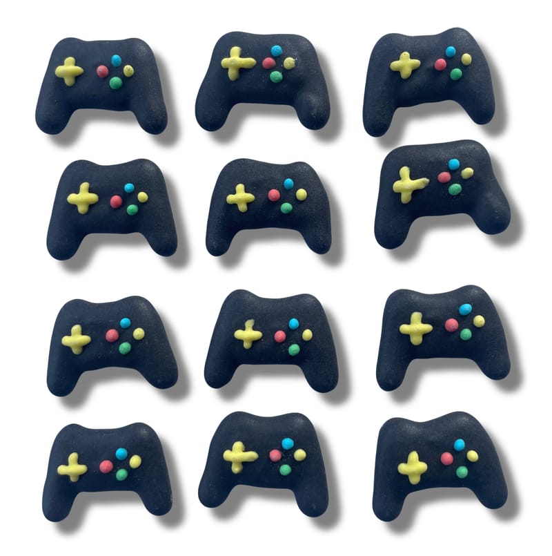 Gamer PlayStation Cupcake Toppers - Set of 12 - Sugar Craft by Rosie