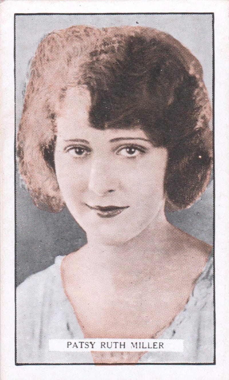 PATSY RUTH MILLER - CINEMA & CIGARETTE CARDS