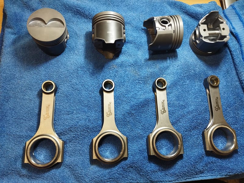 LADA Performance Pistons and connecting rod kit - VOLOMETRIC PARTS SHOP