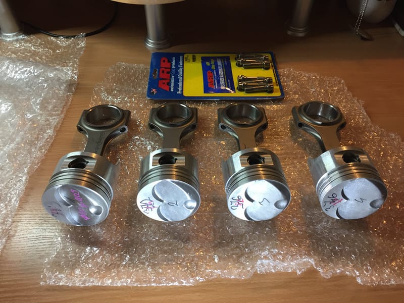 LADA Performance Pistons KIT with H-Beam connecting rod - VOLOMETRIC ...