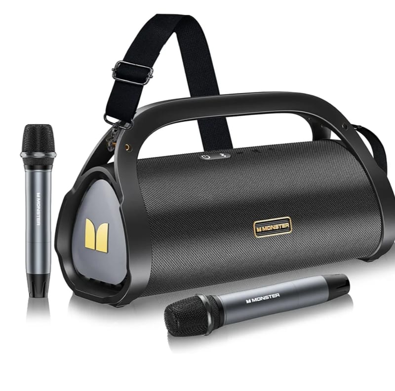 Monster Adventurer Max with a Microphone - LoudSpotSpeakers