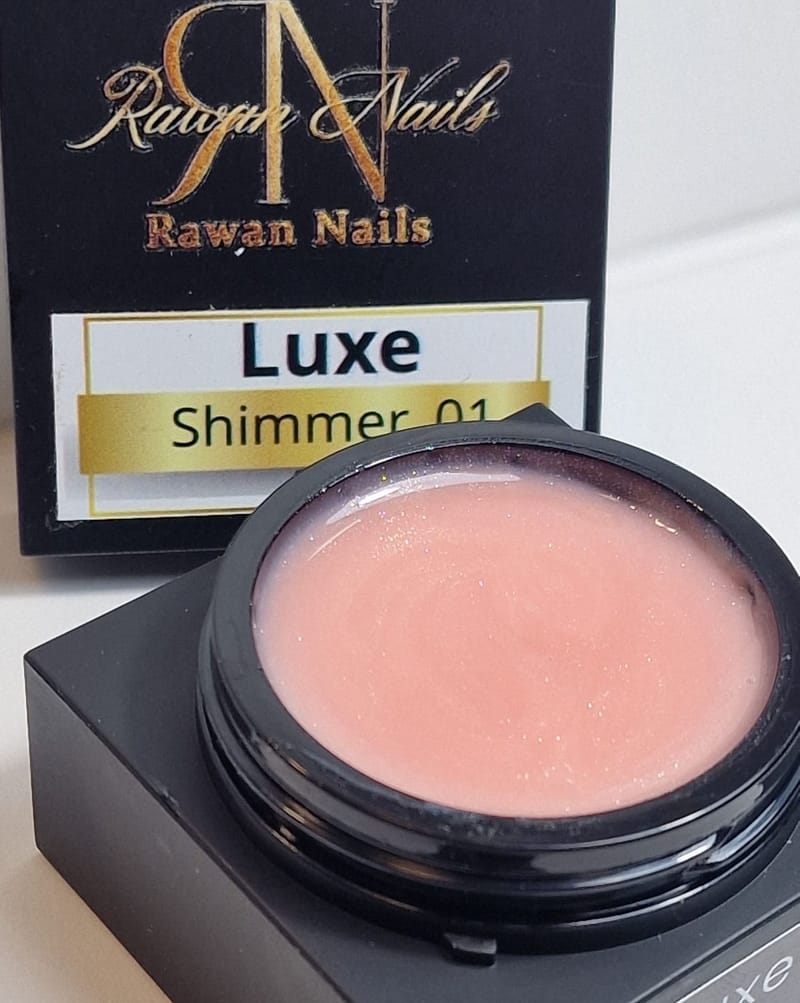 Luxe Építő Zselé (Shimmer 01 ) -30 g - Rawan Nails
