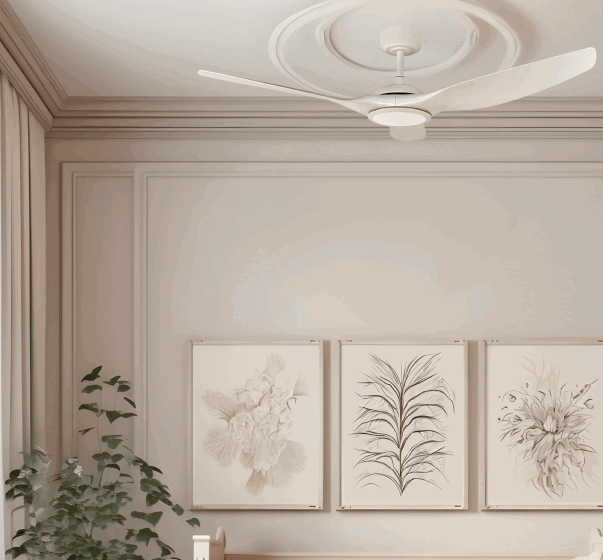 Voltex 132cm Ceiling Fan DC motor, Remote & 7 Year Warranty - Greener Race