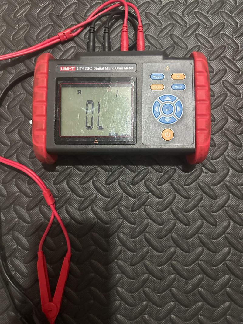 Uni-T UT-620C Low Resistance Tester - ALEKTRAPOWER SOLUTIONS INC.