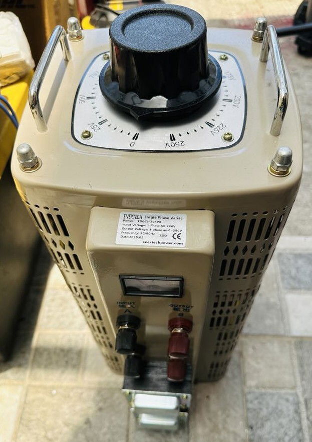 20kVA 0-220V Variac Manual (Hand wheel) - ALEKTRAPOWER SOLUTIONS INC.