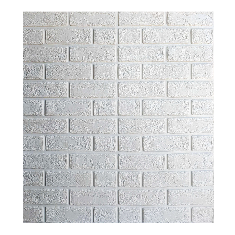 STIKER PARED 70 x 77 cm 3D BLANCO (7140) - FERRECENTRO MURALLA