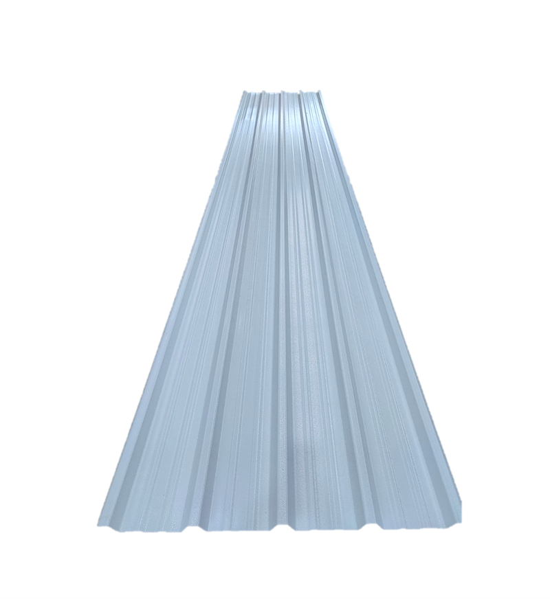 ZINC PVC BLANCO 12 PIES CANAL ANCHO (ZPVC-12) - FERRECENTRO MURALLA