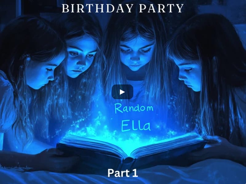 Birthday Party Part 1 by Random Ella - Dreamy Learning Hub