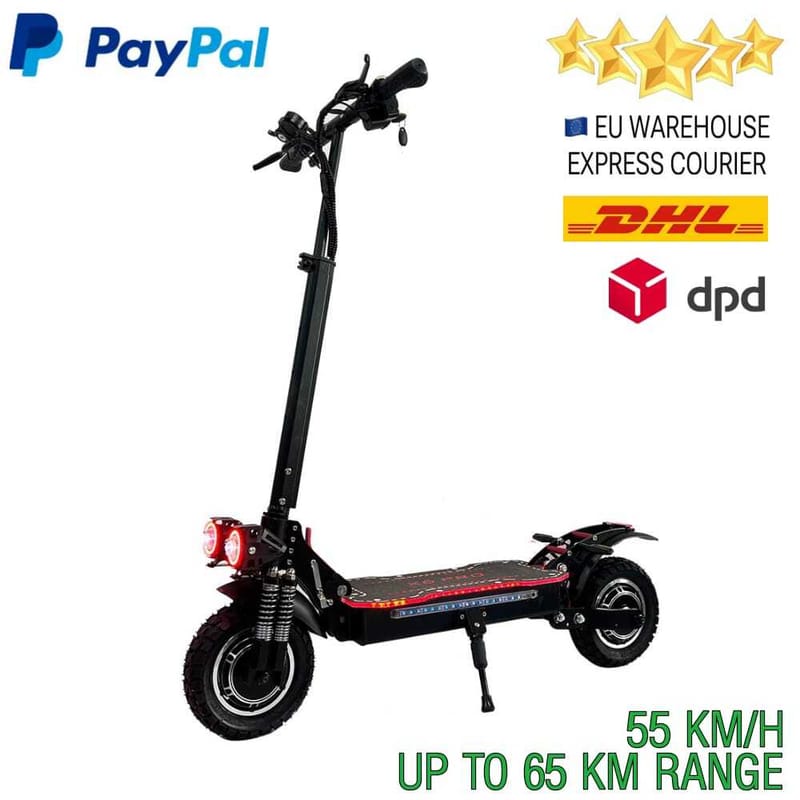 MONOPATTINO ELETTRICO ADULTI X6pro 70KM 2400W CON CHIAVE PER AVVIAMENT