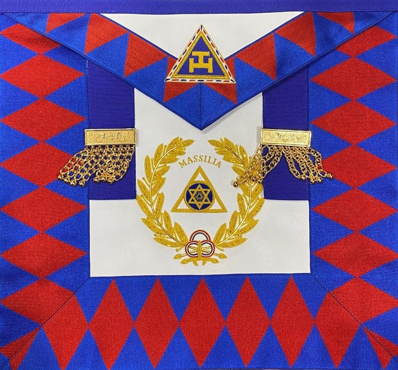 TABLIER GRAND SURINTENDANT PROVINCIAL de L'ARCHE ROYALE