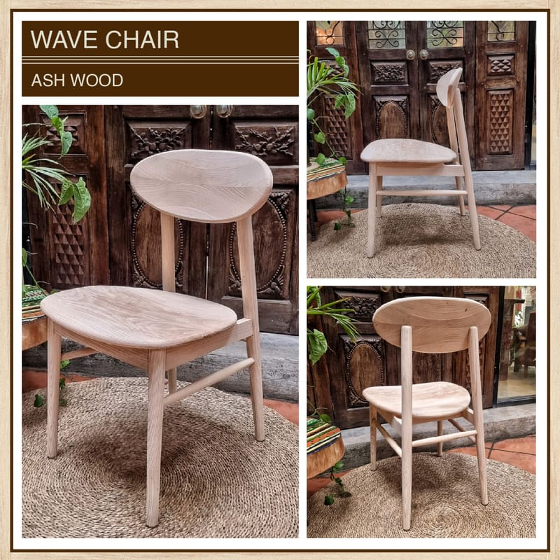 Wave Chair – Ash Wood