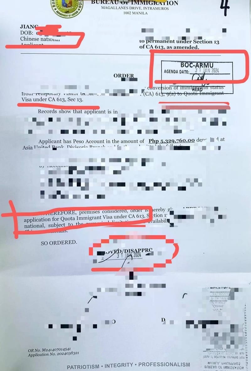 近期9G工签降签案例分享 - 菲律宾998移民-电报/微信BGC998 菲律宾退休移民