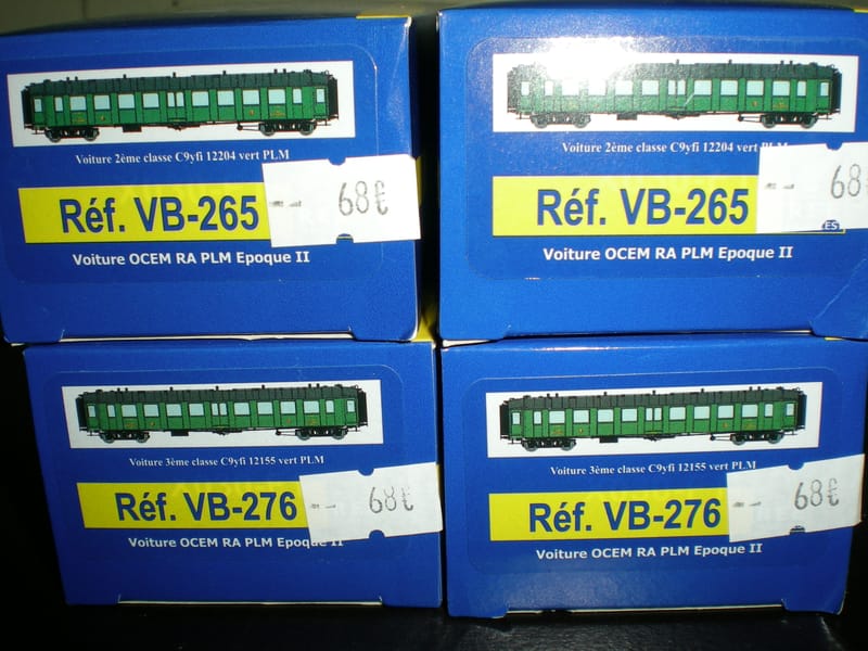 REE OCEM RA Voitures PLM ép. II - FD Trains