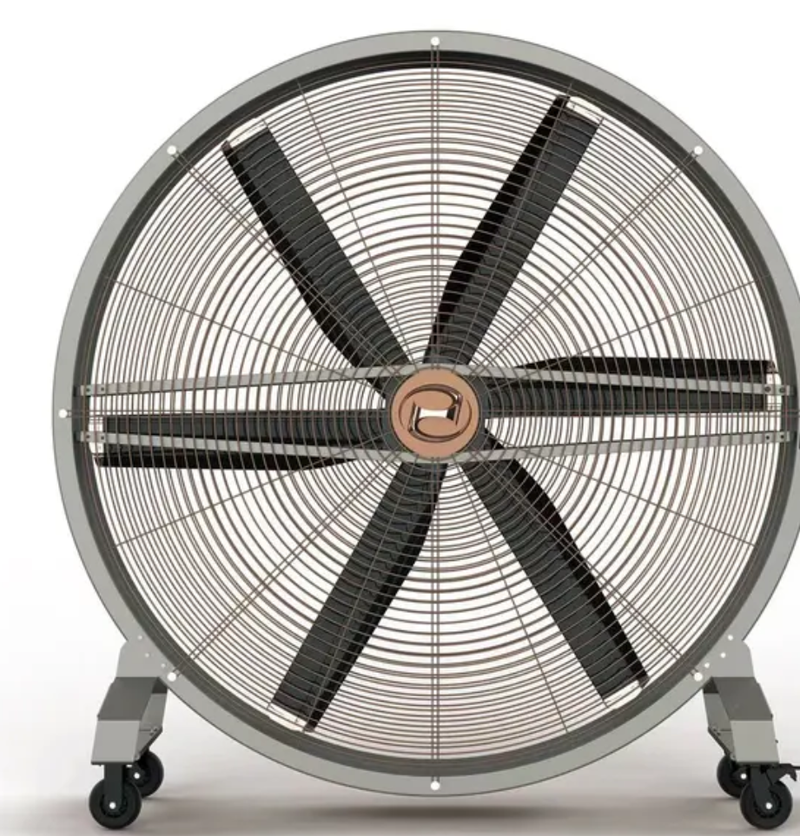 Heavy Duty Industrial Fan with wheels. - Pennfields Synergy